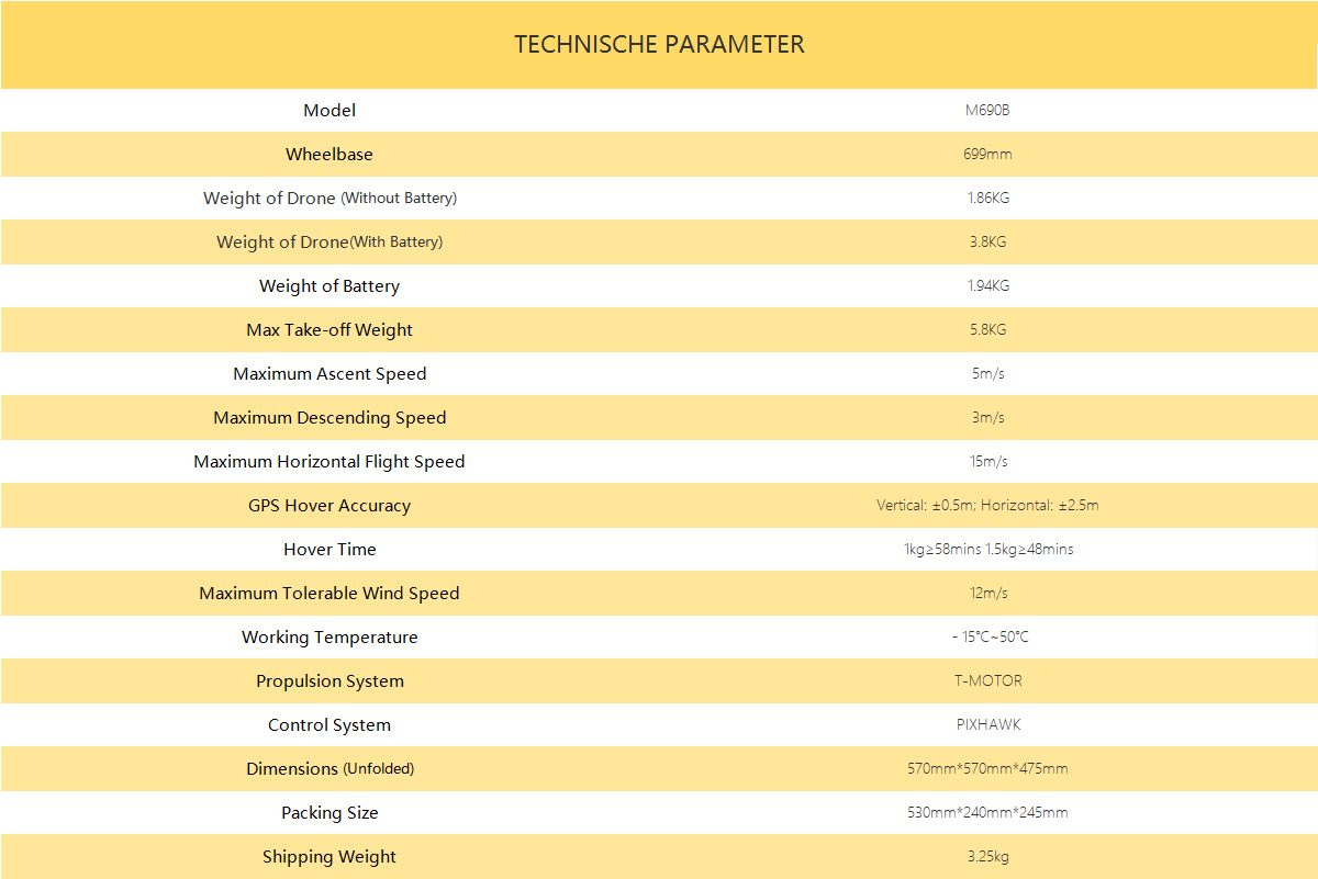 M690B_M Series_Flight Platform_T-DRONES Official Store